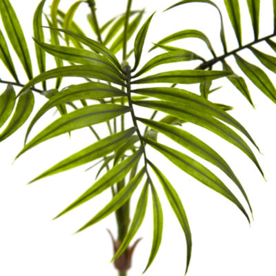 Mini Areca Palm Artificial Bush; Set of 6, Color: Green - JCPenney
