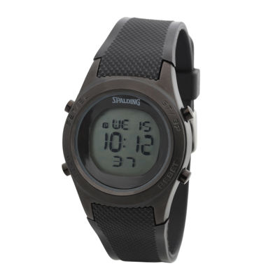 Spalding Grip Mens Textured Strap Digital Watch | Kimbo