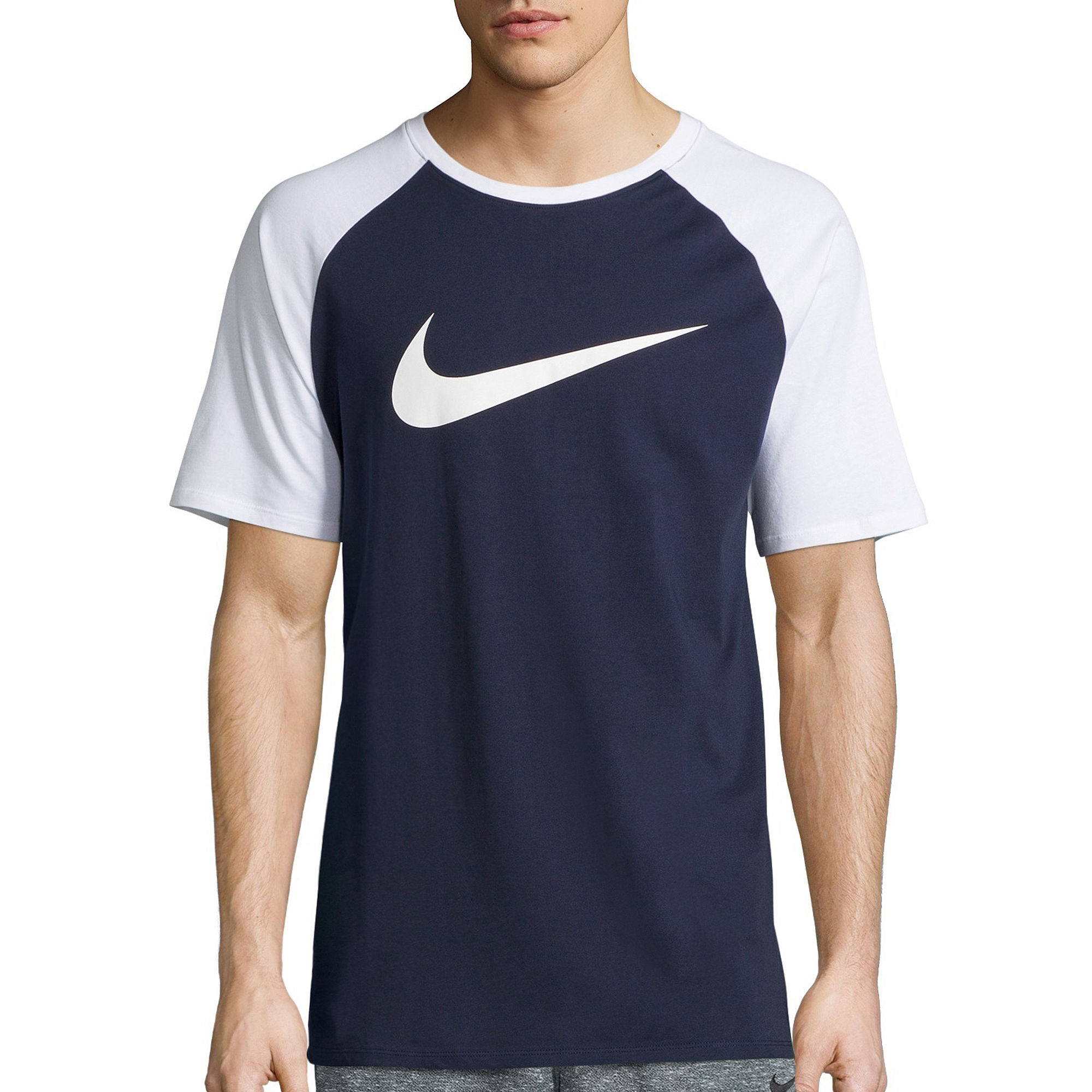 UPC 666032897317 - Nike Raglan Swoosh Tee | upcitemdb.com