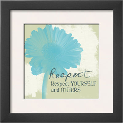 Respect Framed Print Wall Art | Mycast