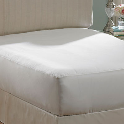 Aller-Ease Hot-Water-Washable Mattress Pad, Color: White - JCPenney
