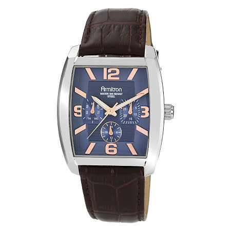 Armitron Mens Retro-style Blue Chronograph Watch | Jumpzoom