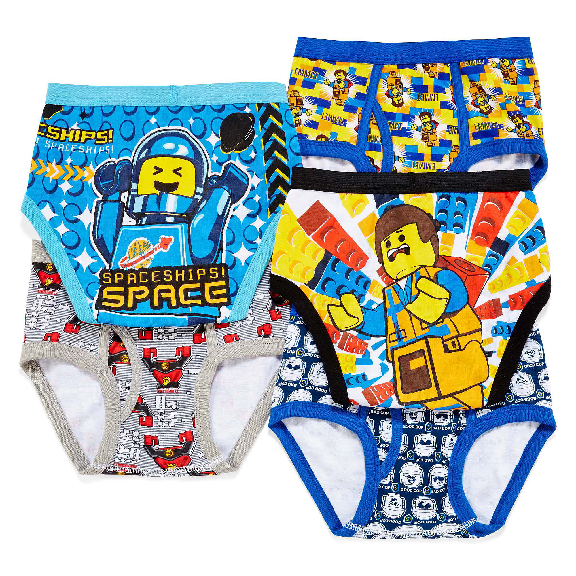 UPC 045299015717 - LEGO Movie, Boys Underwear, 5 Pack Briefs (Little ...