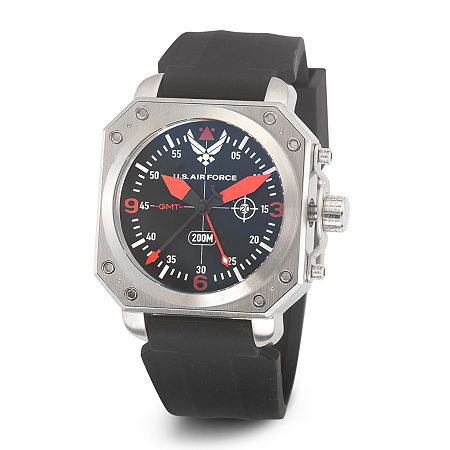 Wrist Armor C4 Mens Us Air Force Black/red Dial Watch | Voonoodle