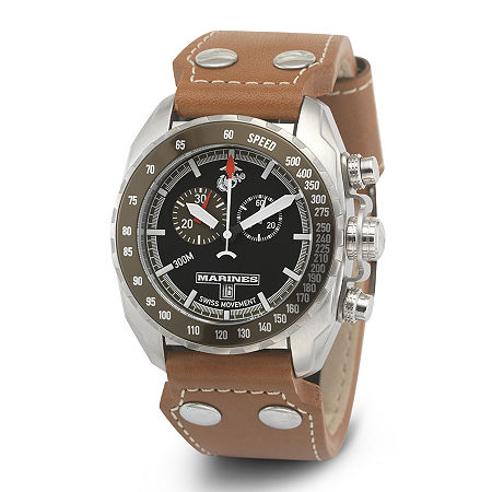 Wrist Armor Wa132g Mens Us Marine Corps Stainless Steel Watch | Kazzy