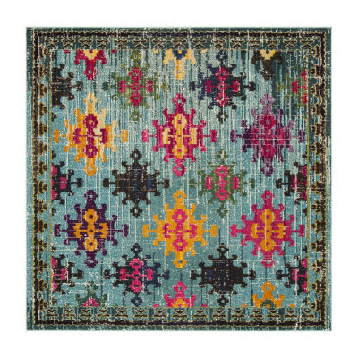 Safavieh Monaco Collection Flint Geometric Round Area Rug - JCPenney