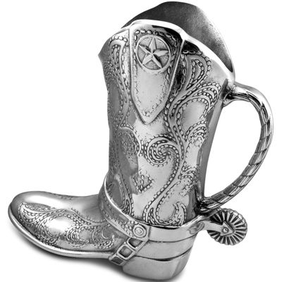 Wilton Armetale Cowboy Boot Pitcher | Blogclub