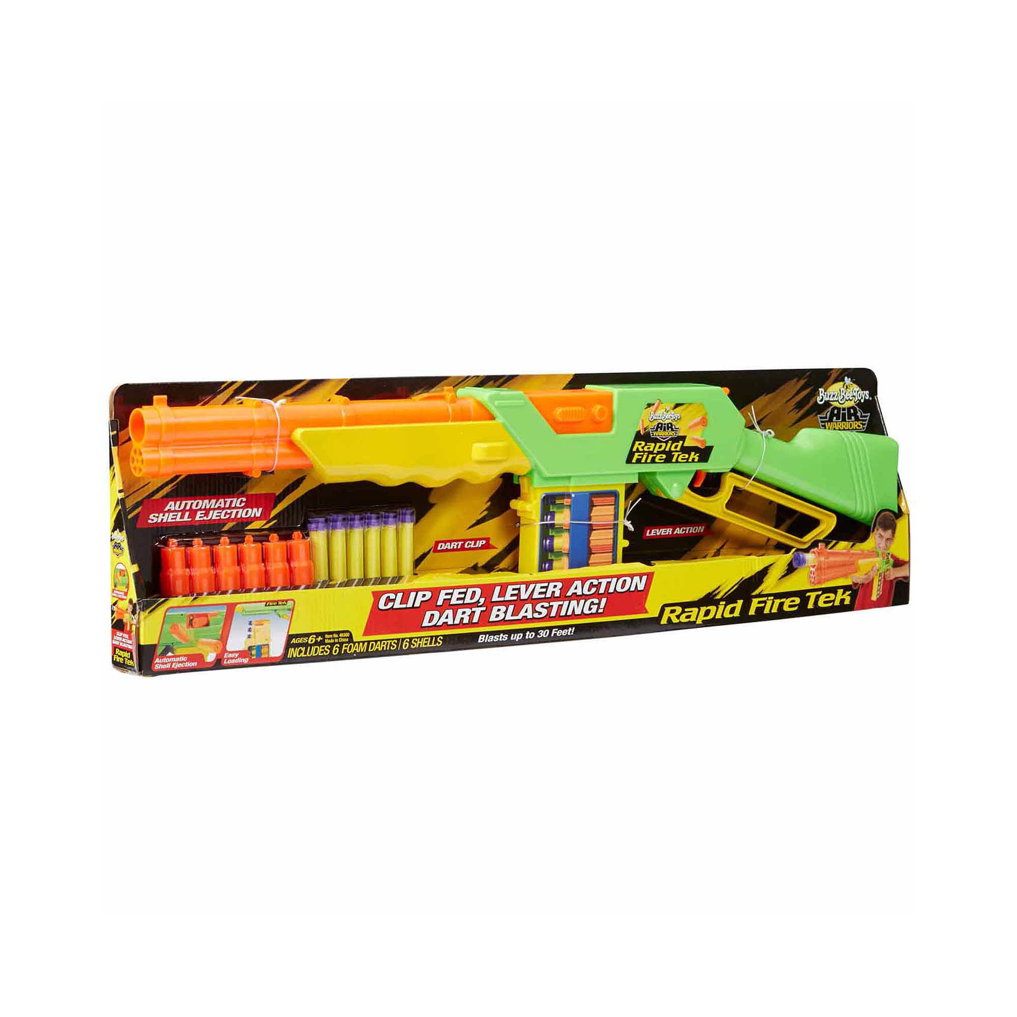 UPC 837850004632 - Buzz Bee Toys Air Warriors Rapid Fire Tek Blaster ...