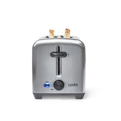 Cooks 2-Slice Stainless Steel Toaster 22304/22304C, Color: Stainless ...