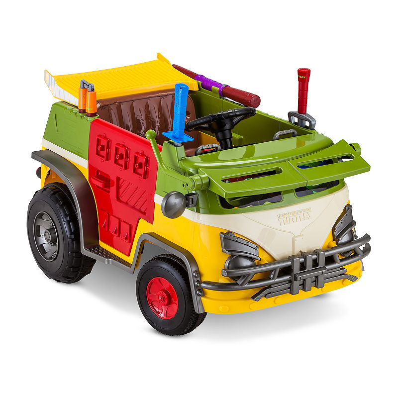 UPC 038675122109 - Teenage Mutant Ninja Turtles 6V Party Wagon Ride-On ...