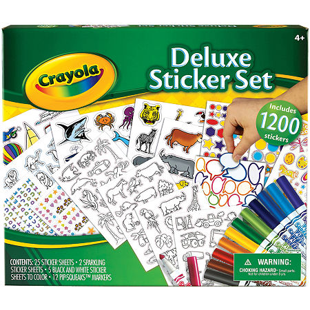 Crayola Deluxe Sticker Set | Feedworks