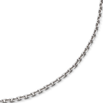 18″ Diamond-cut Cable Chain Sterling Silver | Livefly