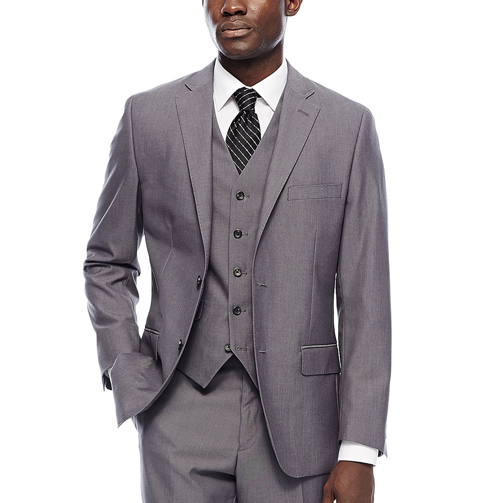 UPC 886802142649 - Steve Harvey Gray Suit Jacket | upcitemdb.com