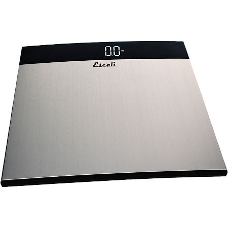 Escali Ultra Slim Stainless Steel Body Weight Scale S200 | Jumpzoom