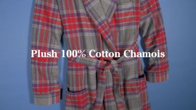 Men's Chamois Cloth Robe