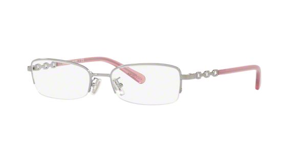 HC5097: Shop Coach Silver/Gunmetal/Grey Eyeglasses at LensCrafters