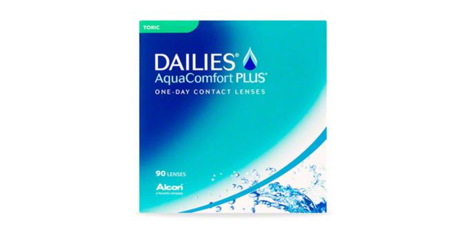 Dailies Aqua Comfort Plus Toric 90pk Contact Lenses | LensCrafters