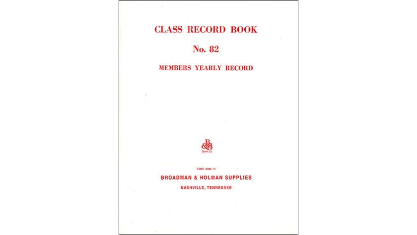 Class Record Book | Lifeway