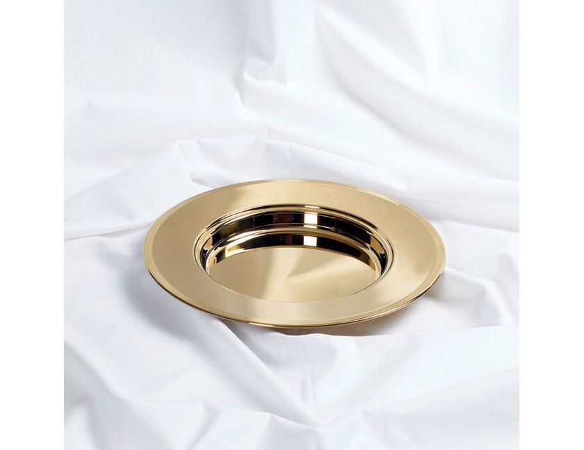 RemembranceWare: Communion Bread Plate - Brass Finish | Lifeway