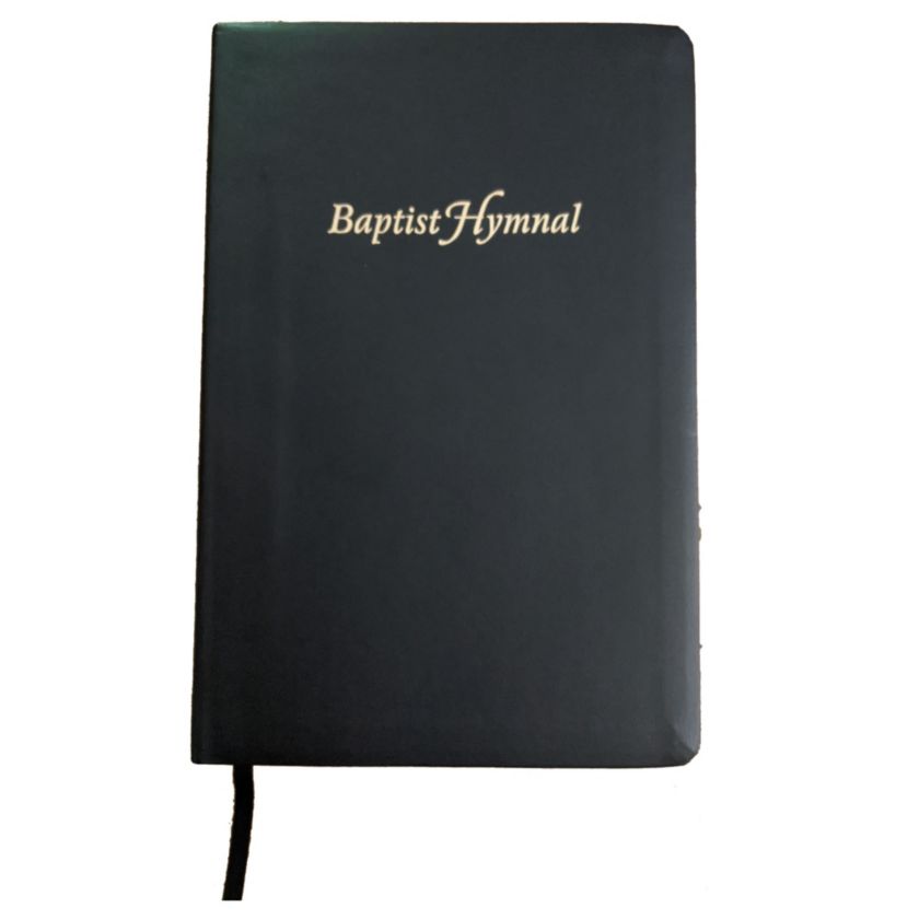 Baptist Hymnal, Black, Bonded Leather, 2008 Pulpit Edition | Lifeway