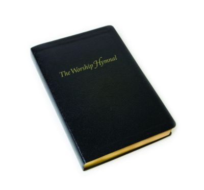 The Worship Hymnal, Black, Bonded Leather, Pulpit Edition | Lifeway