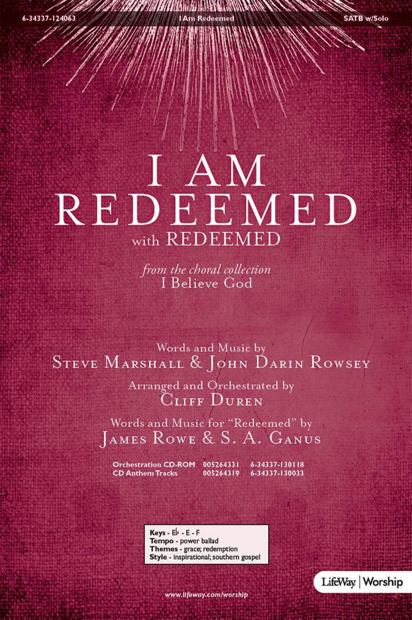 I Am Redeemed - Downloadable Listening Track | Lifeway