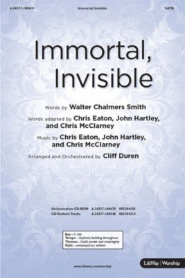 Immortal, Invisible - Downloadable Anthem (Min. 10) - Lifeway