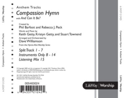Compassion Hymn - Anthem Accompaniment CD - Lifeway
