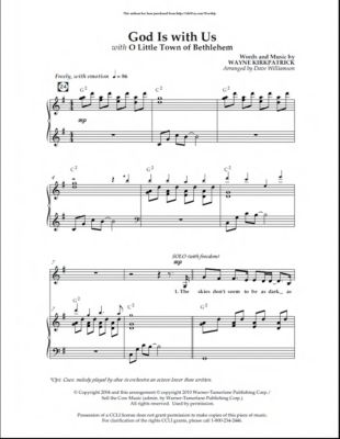 God Is With Us - Downloadable Anthem (Min. 10) - Lifeway