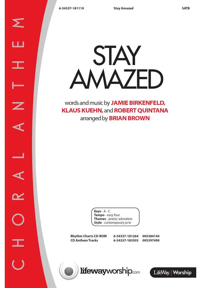 Stay Amazed - Downloadable Rhythm Chart | Lifeway