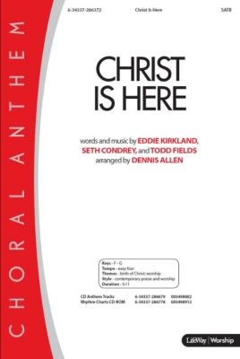 Christ Is Here - Downloadable Split-Track Accompaniment Track - Lifeway