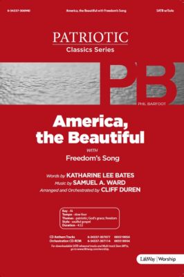 America the Beautiful with Freedom's Song - Downloadable Split-Track ...