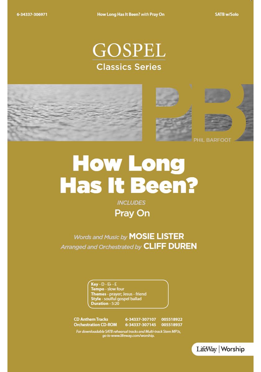 How Long Has It Been with Pray On - Downloadable Orchestration | Lifeway