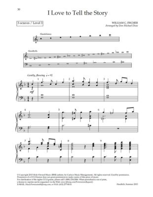 I Love to Tell the Story - Downloadable Handbell Arrangement | Lifeway