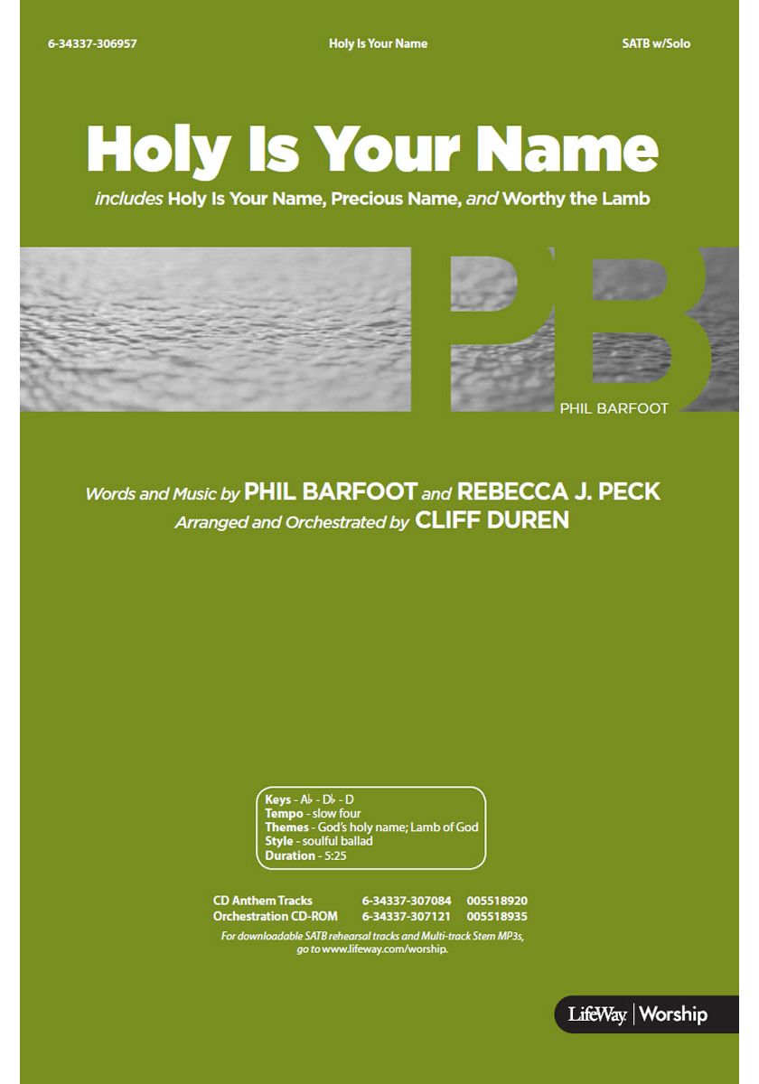 Holy Is Your Name - Downloadable Stem Tracks | Lifeway