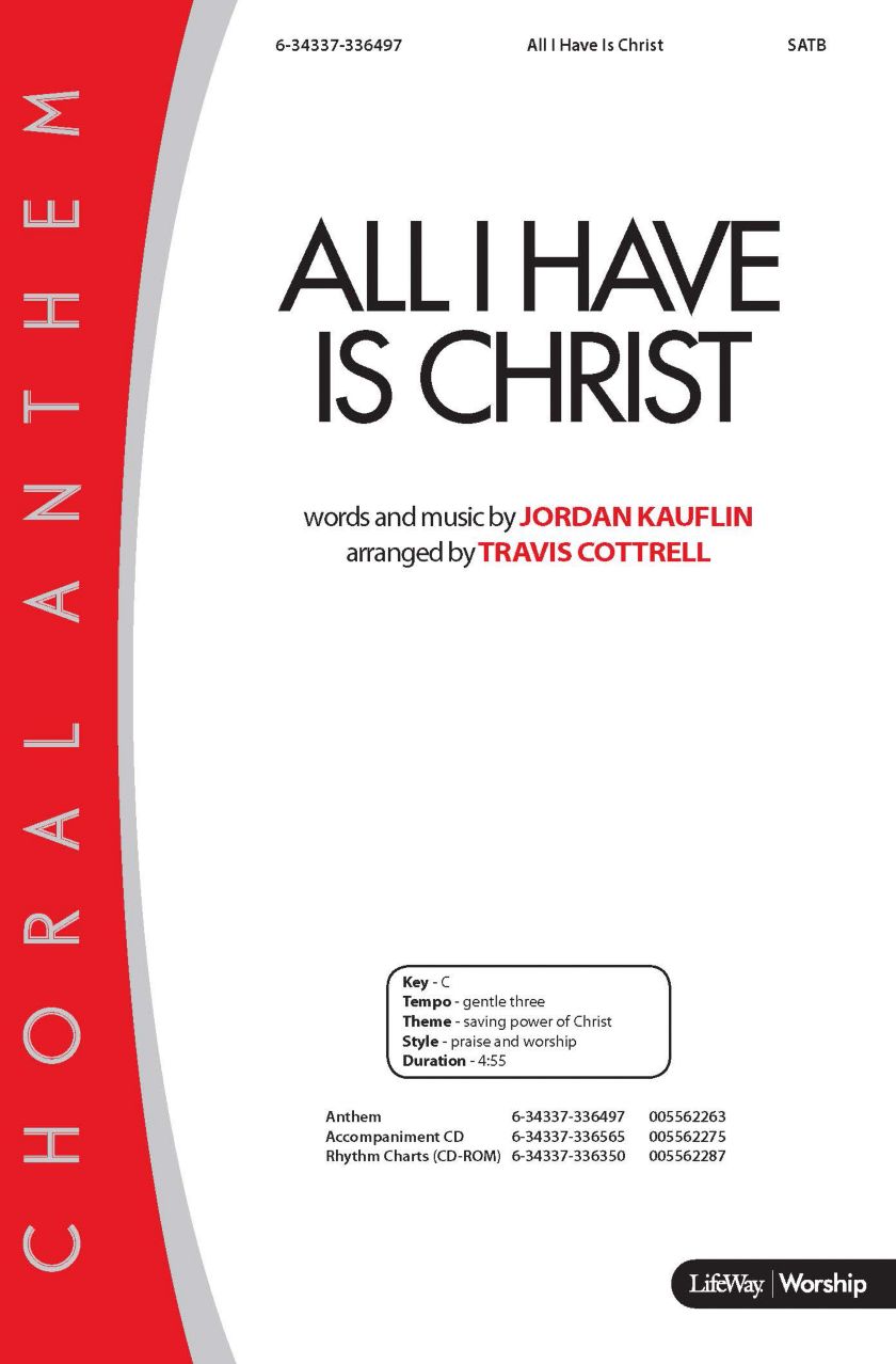 All I Have Is Christ - Downloadable Split-Track Accompaniment Track ...