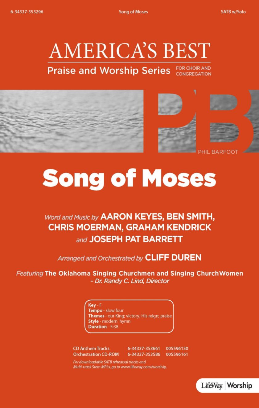 Song of Moses - Downloadable Orchestration | Lifeway