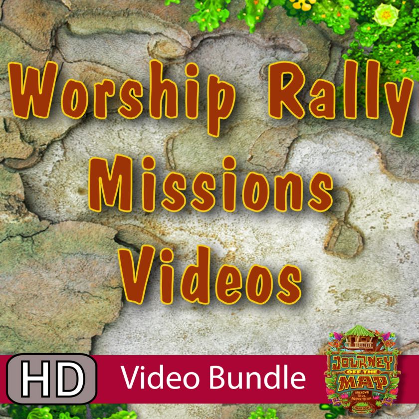 VBS 2015 - Journey Off The Map - Worship Rally Missions Video Bundle ...