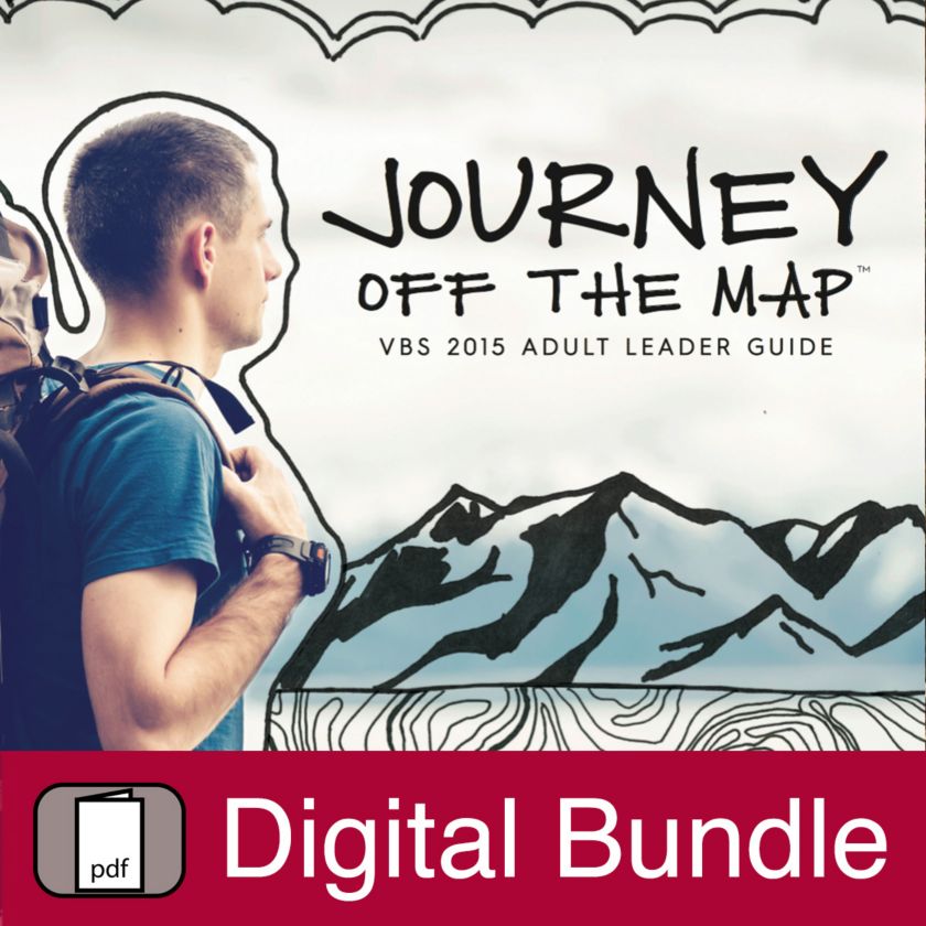 VBS 2015 - Journey Off The Map - Adult Starter Kit Digital Bundle | Lifeway