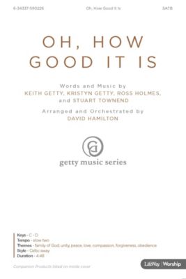Oh, How Good It Is - Downloadable Split-Track Accompaniment Track | Lifeway
