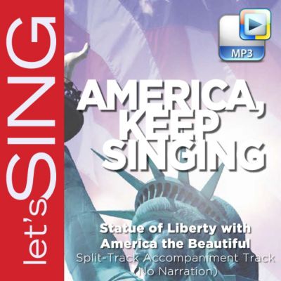 Statue of Liberty with America, the Beautiful - Downloadable Split ...