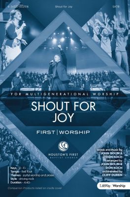 Shout for Joy! - Anthem Accompaniment CD - Lifeway