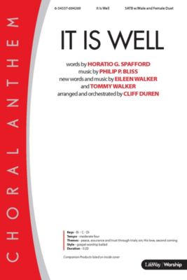 It Is Well - Downloadable Lyric File - Lifeway