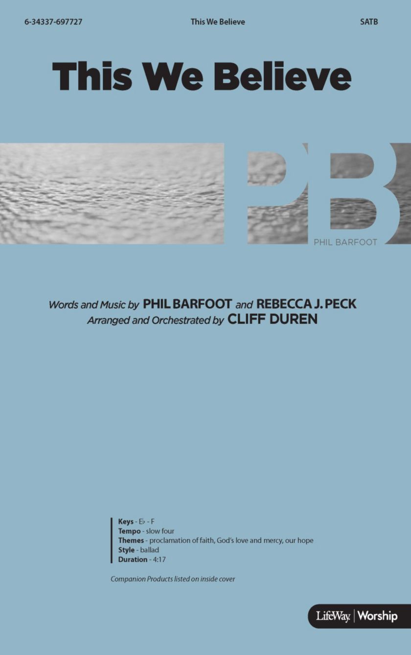 This We Believe - Downloadable Listening Track | Lifeway