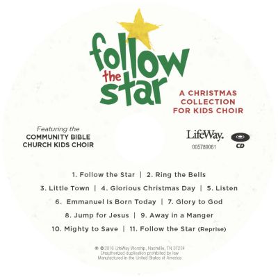 Follow the Star - Accompaniment CD - Lifeway