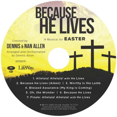Because He Lives - Stem Tracks CD-ROM | Lifeway