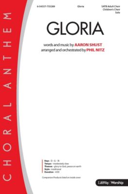 Gloria - Downloadable Lyric File - Lifeway