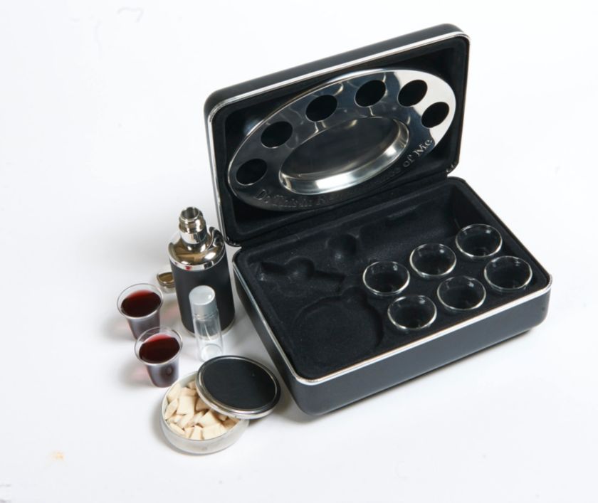 Legacy Portable Communion Set with Anointing Oil Bottle | Lifeway