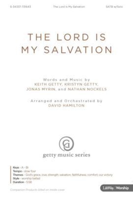 The Lord Is My Salvation Downloadable Lyric File Lifeway