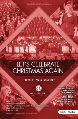 Let's Celebrate Christmas Again - Downloadable Lyric File | Lifeway
